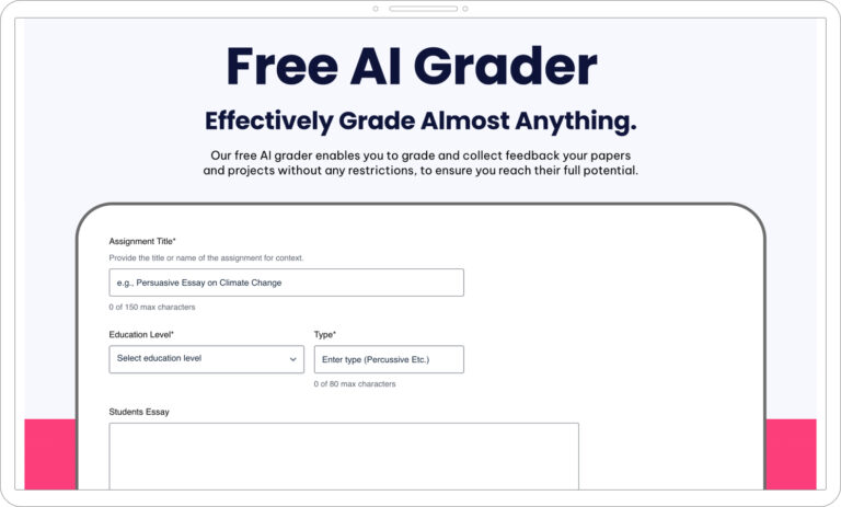AI Grader App | Easily Grade Assignments